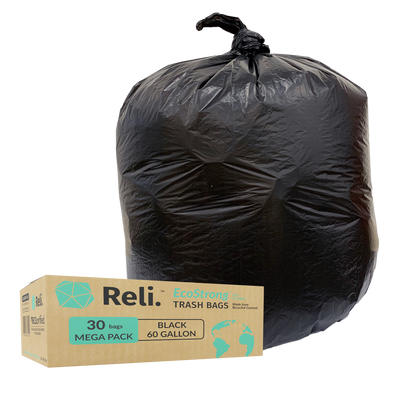 Bulk Trash Bags, Eco-Friendly Garbage Bags | Reli.