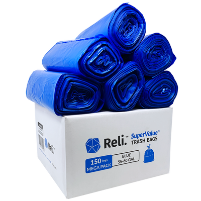 Bulk Trash Bags, Eco-Friendly Garbage Bags | Reli.